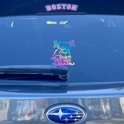 Mountain Decal for Your Subie - Etsy