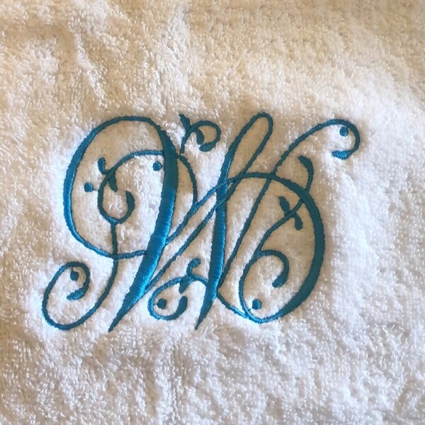 Maisie Monogram Font Set - 4" and 5"- Machine Embroidery Font Alphabet ...