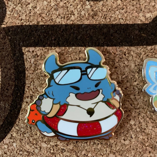 Little Legends Enamel Pin Dango Riku Saki Hushtail Featherknight ...