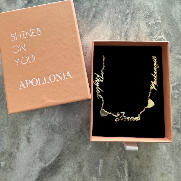 14K Gold Custom Coordinate Necklace, Personalized Coordinate Engraved ...