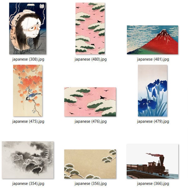 500+ Japanese Art Digital Prints - Immerse Yourself in a World of ...