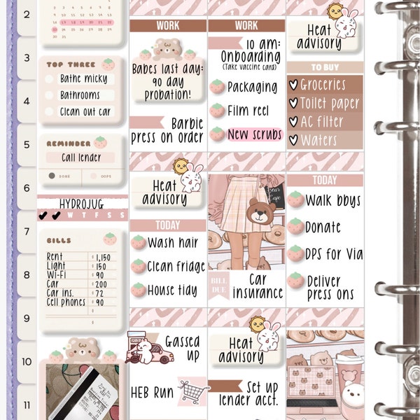 Health Stickers Digital Stickers, Sick Stickers, Printable Stickers ...