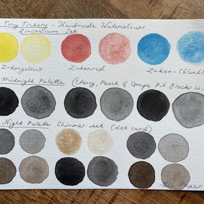 The Galatea Palette a Set of Enchanted Handcrafted Watercolours - Etsy