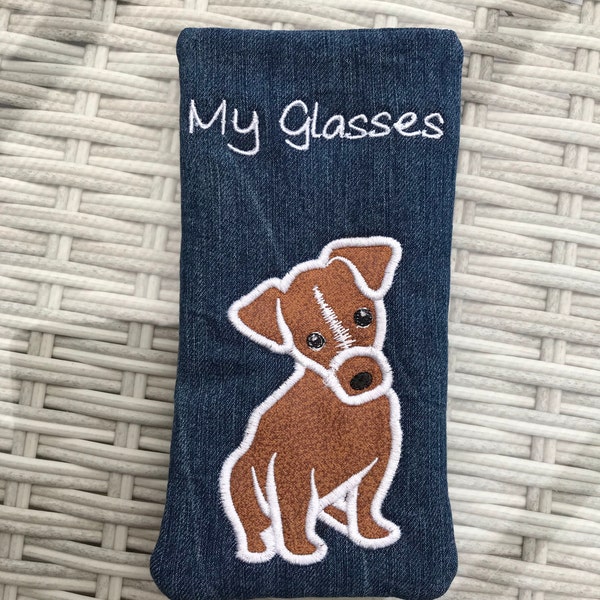 Jack Russell Terrier Appliqué Design Download for Embroidery Machine ...