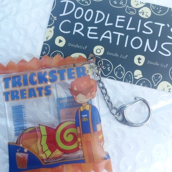 Homestuck Candy Shaker Keychain Charm - Trickster Mode Roxy Lalonde ...