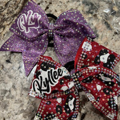 School Spirit Pencil Bow for Back to School Cheer Spirit Bow - Etsy