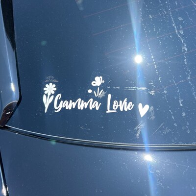 Custom Car Decals With Custom Font, Symbols, and Vinyl Color, Custom ...