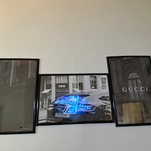Hypebeast Modern Art, Designer Poster, Digital Luxury Fashion Poster ...