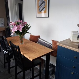 DIY // Ellipse Oval Solid Pine Table Top | Etsy UK