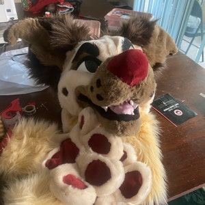 PDF TEMPLATE: Fursuit Puffy Paws Digital Download - Etsy