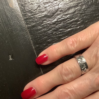 Sign Language ASL Ring, I Love You Sign Language, ASL Ring, Customize ...