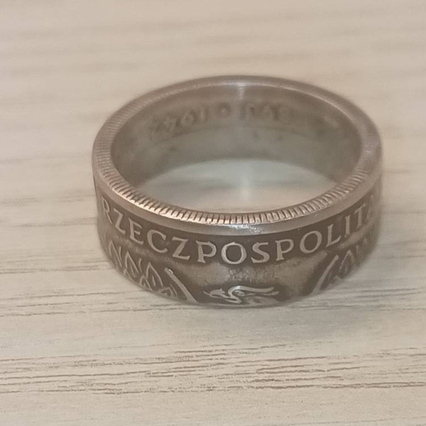 Polish Silver Coin Ring - Poland - Souvenir From Poland - Rings From ...