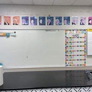 Famous Scientist Classroom Poster Set, Science Classroom Décor, Women ...