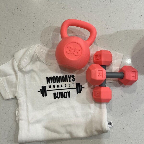 Mini Baby Weight SET, Perfect for Fitness Lovers and Baby Gifts! - Etsy