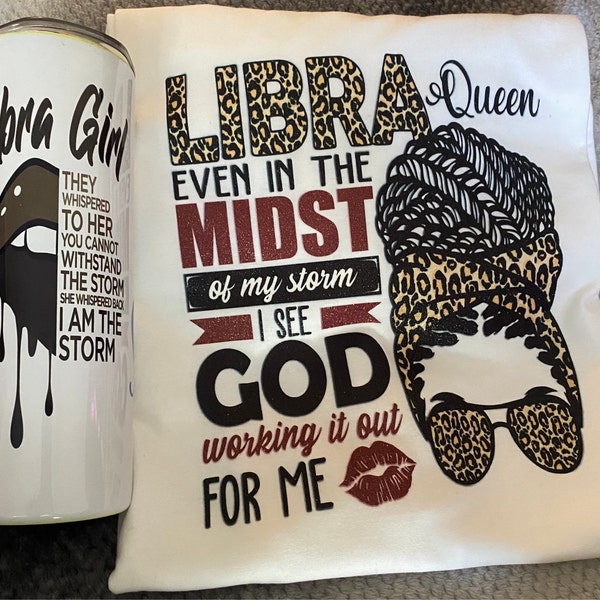 Libra Girl I Am the Storm SVG File, Instant Digital Download - Etsy