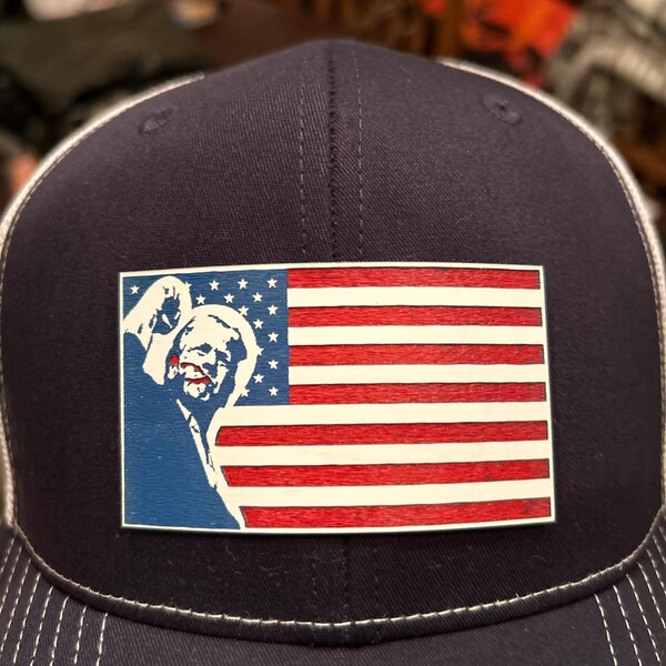 Blue Collar Dollar Leather Patch Hat | Trades, Skilled Labor, Union - Etsy