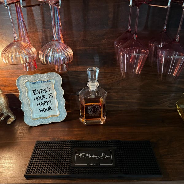 Personalized Bar Mat,bar Mats for Countertop Bar Top Mat for Bartending ...