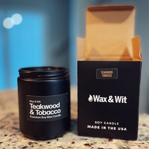 Candles for Men Man Candles Palo Santo Candle Masculine Candle Bathroom ...