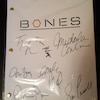 Bones Pilot Episode TV Script Signed Autographed: TJ Thyne, Michaela ...