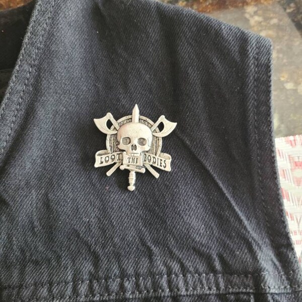 Rocketship Badge Retro Steampunk Cosplay Pin Handcrafted Pewter ...