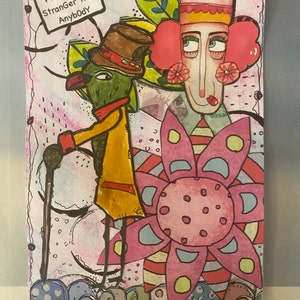Pokey Out Page Borders borders That Peek Out the Top of Your Journal - Etsy