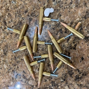 Bullet Brass Drawer Knobs Qty: 1 Flat Shipping Any - Etsy