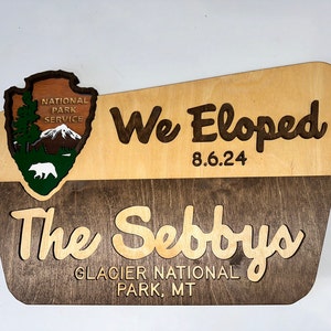 Park Style Welcome Sign Parks System Inspired Family Name Sign, Custom ...