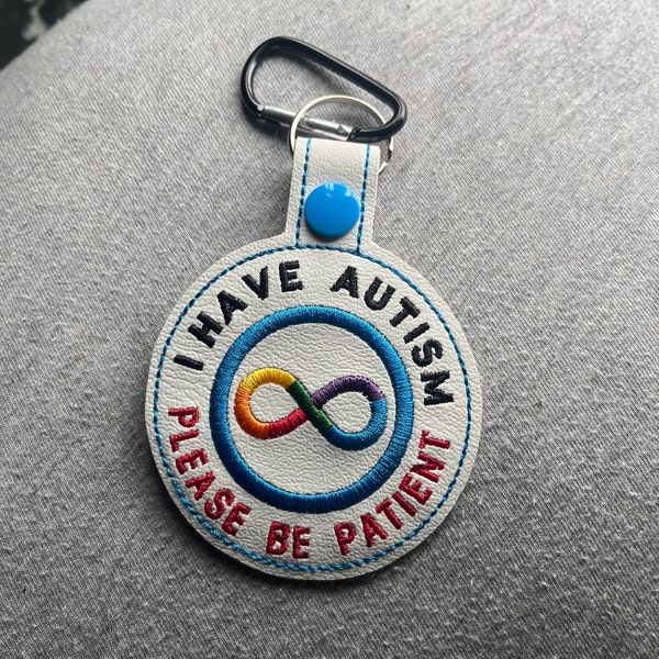 Please Be Patient I Have Autism Tag, Autism Tag for Backpack, Autism ...