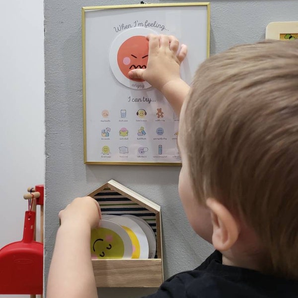 Calm Down Corner Kit for Kids, Printable Emotional Regulation for ...