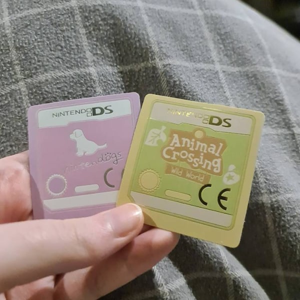 Nintendo DS Cartridge Animal Crossing Nintendogs Cute Nostalgia ...