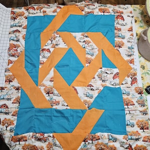 Digital PDF Quilt Block Patterngod's Eye Quilt Block Patternmodern ...