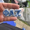 Sigma Gamma Rho Cane Letters, Rubies and Pearls / Wrapped Cane - Etsy