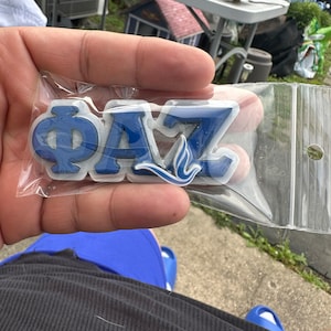 Sigma Gamma Rho Cane Letters, Rubies and Pearls / Wrapped Cane - Etsy