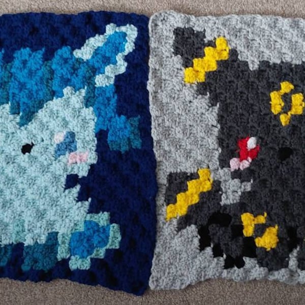 Eeveelution Blanket PATTERN ONLY - Etsy