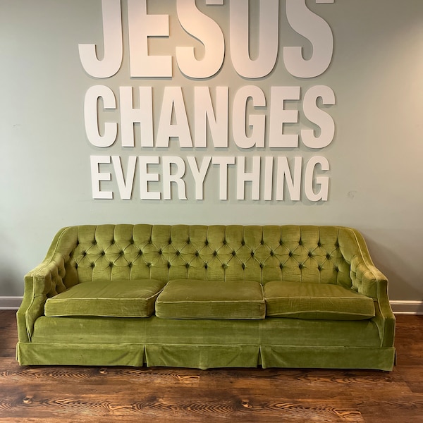 Jesus Changes Everything - Faith Sign - God - 3D Letters - Religious ...