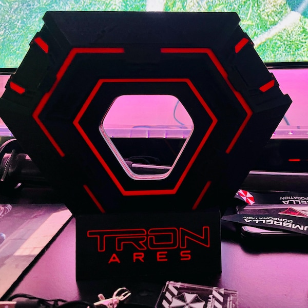 Tron Ares Identity Disc | 3D Printed - Etsy