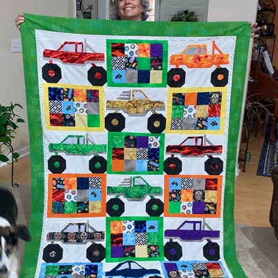 PDF Quilt Block Pattern Nascar Vehicle Quilt - Etsy