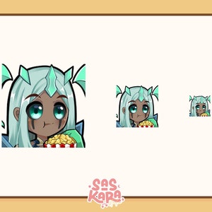 Jean Love Heart Impact Twitch Discord Emotes | Twitch Graphics - Etsy