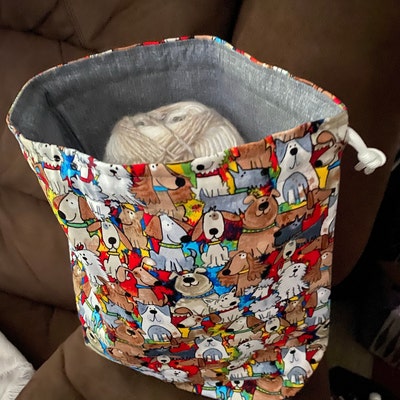 Fox Drawstring Bag Handmade Drawstring Bag Drawstring - Etsy