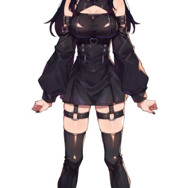 Pngtuber, Gamer Girl 2d Vtuber / Premade & Presetup Model With 5 ...