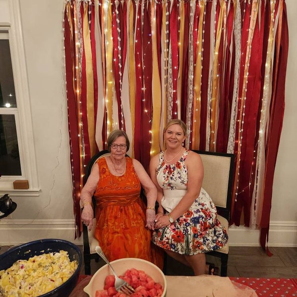 DIY Fabric Backdrop Kit - Choose Your Colour - Etsy