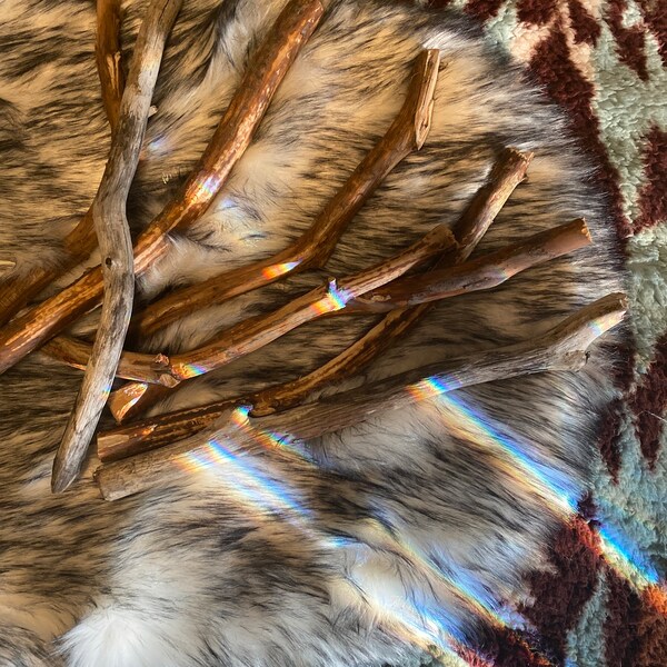 Miniature Split Birch Logs - Etsy