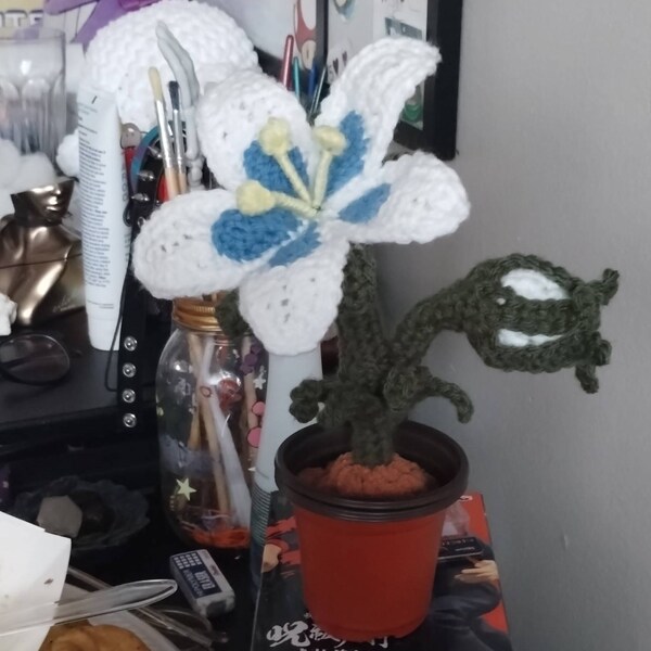 Silent Princess (the Legend of Zelda) Flower Crochet Pattern - Etsy