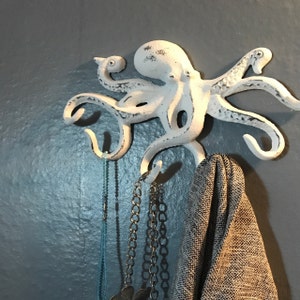 Octopus Key Holder Towel Holder Towel Hanger Octopus Decor - Etsy
