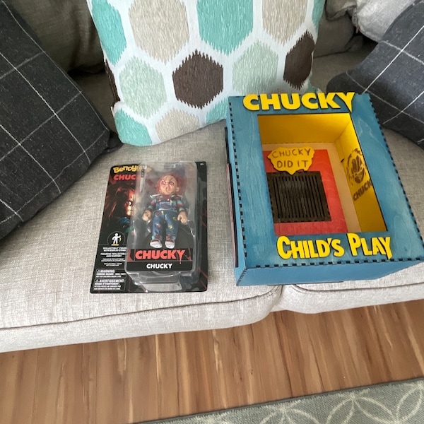 Full Size Bendyfigs CHUCKY Shadow Box Childsplay the Movie Multi Color ...