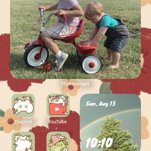 Cute Cottagecore App Icon Set Kawaii Aesthetic Theme for Android IOS ...