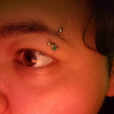 Snake Eyebrow,eyebrow Ring, Rook Barbell, Body Piercing Jewelry,rook ...