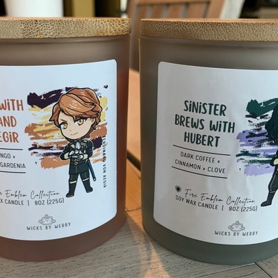 Goro Akechi Persona 5-inspired Scented Soy Candle My Scent - Etsy