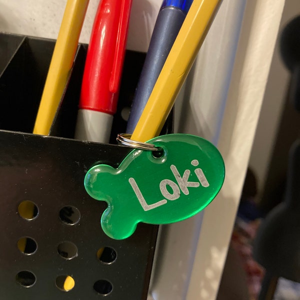 Fish Shaped Pet ID Tags - up to 8 Lines of Custom Engraving - Etsy