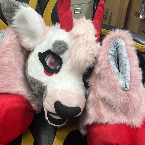Full Body Furry Fursuit Commission, Full Body Mascot Commission ...